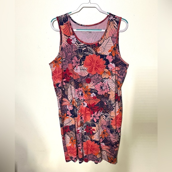 Basic Editions | Dresses | Basic Editions Size Xxl Multicolored Tank ...
